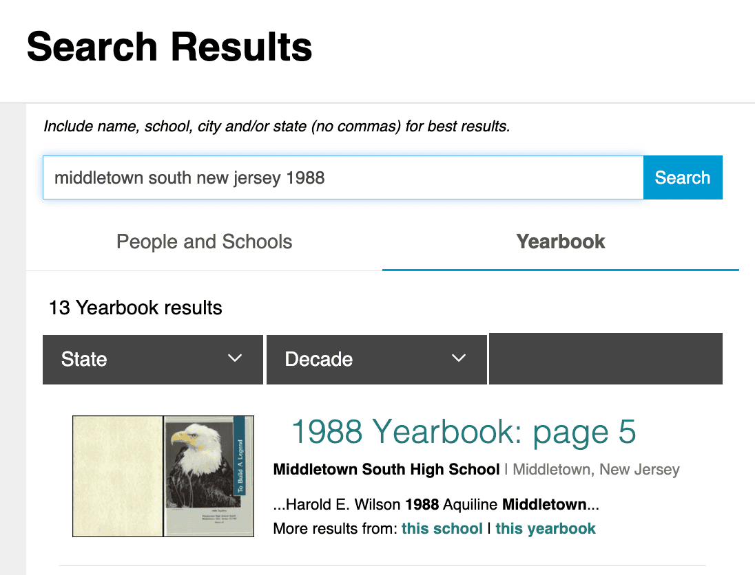How to Find Your Old Class Pictures From Elementary to High School ...